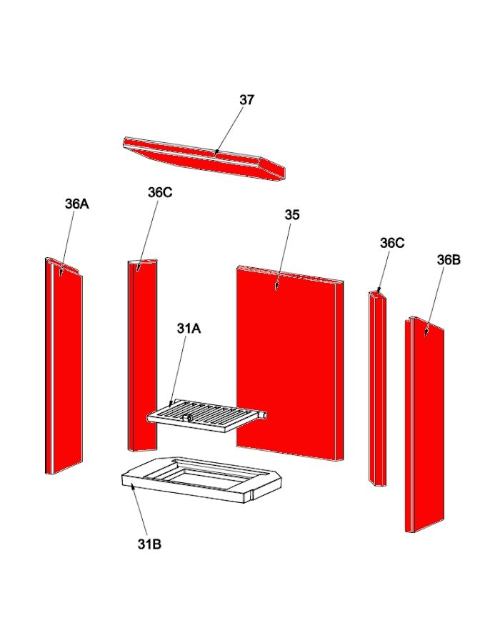 Königshütte Taurus Aqua skamolsæt